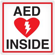 AED Inside Decal. Multi-Pack – Signs by SalaGraphics