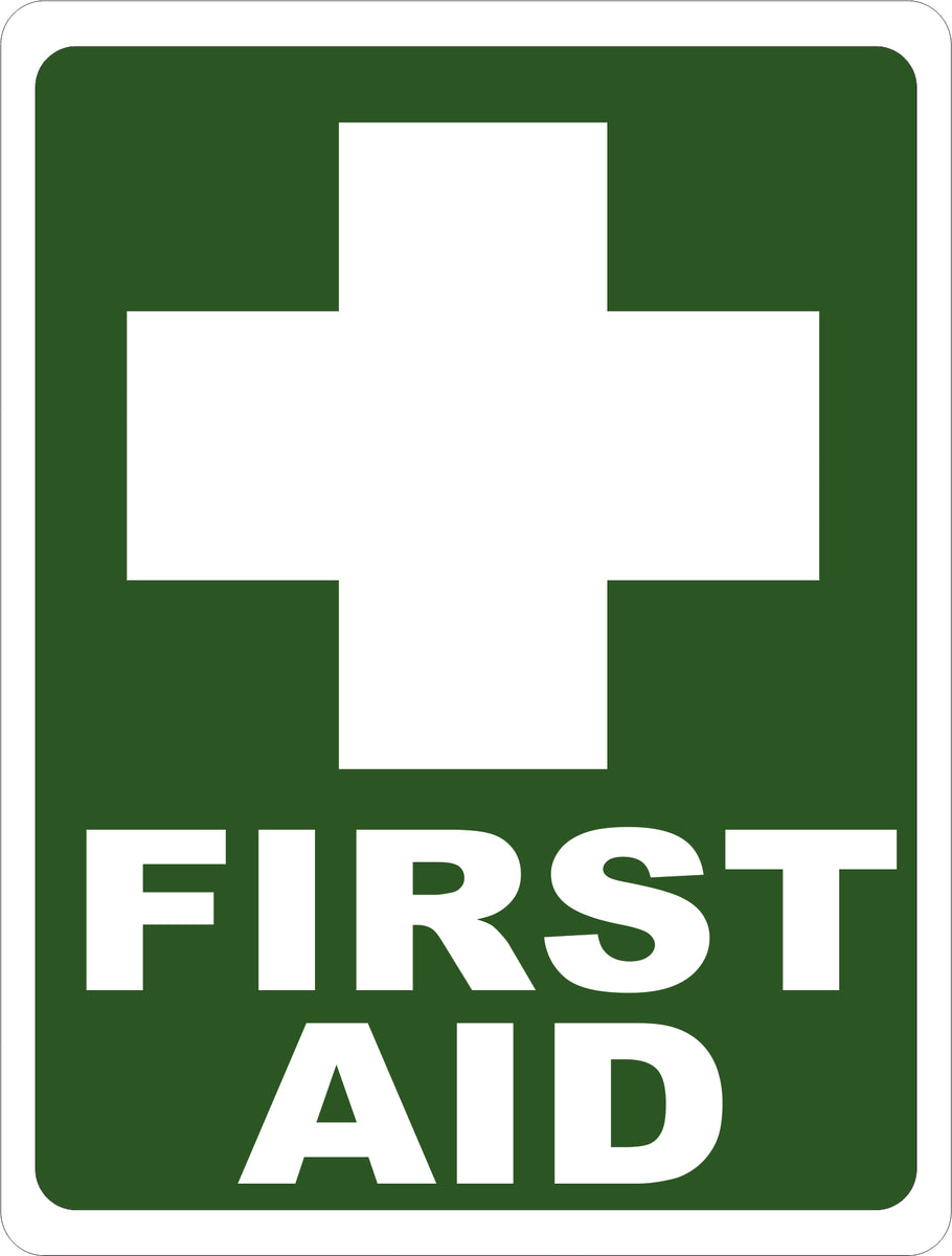 First Aid Sign – Signs by SalaGraphics