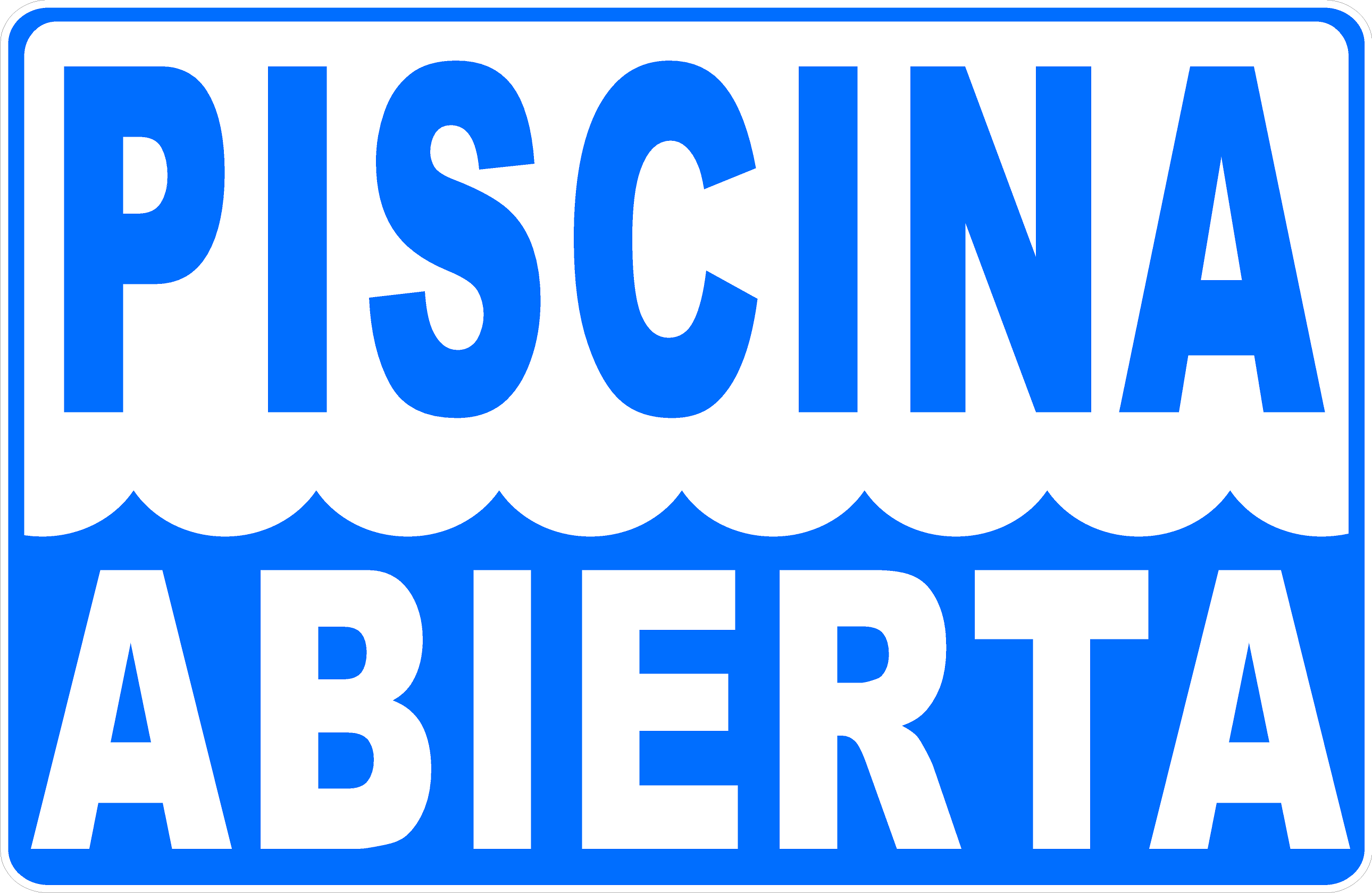 Pool Open and/or Closed Sign – signs by salagraphics