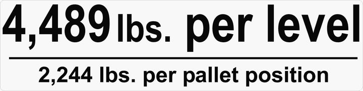 Weight Capacity Decals – signs by salagraphics