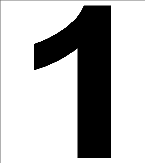 Warehouse Number Decal Multi-Pack – Signs by SalaGraphics