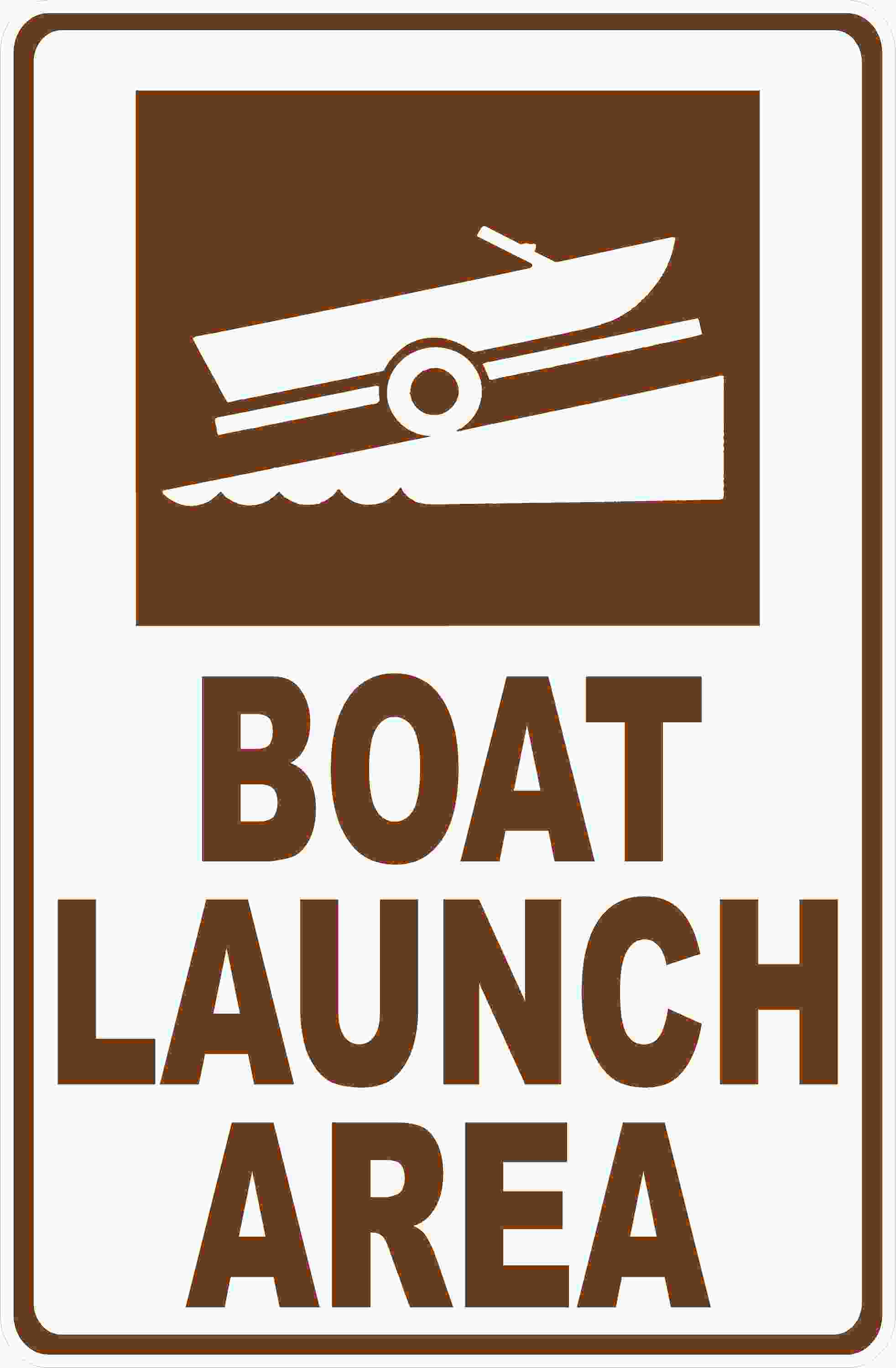 Boat Launch Area Sign – Signs by SalaGraphics
