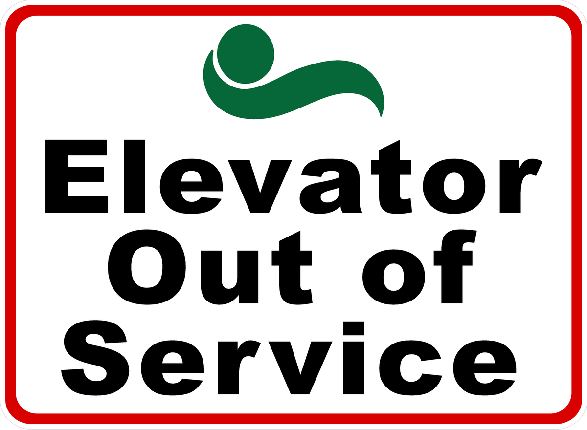 Elevator Out of Service Sign – Signs by SalaGraphics