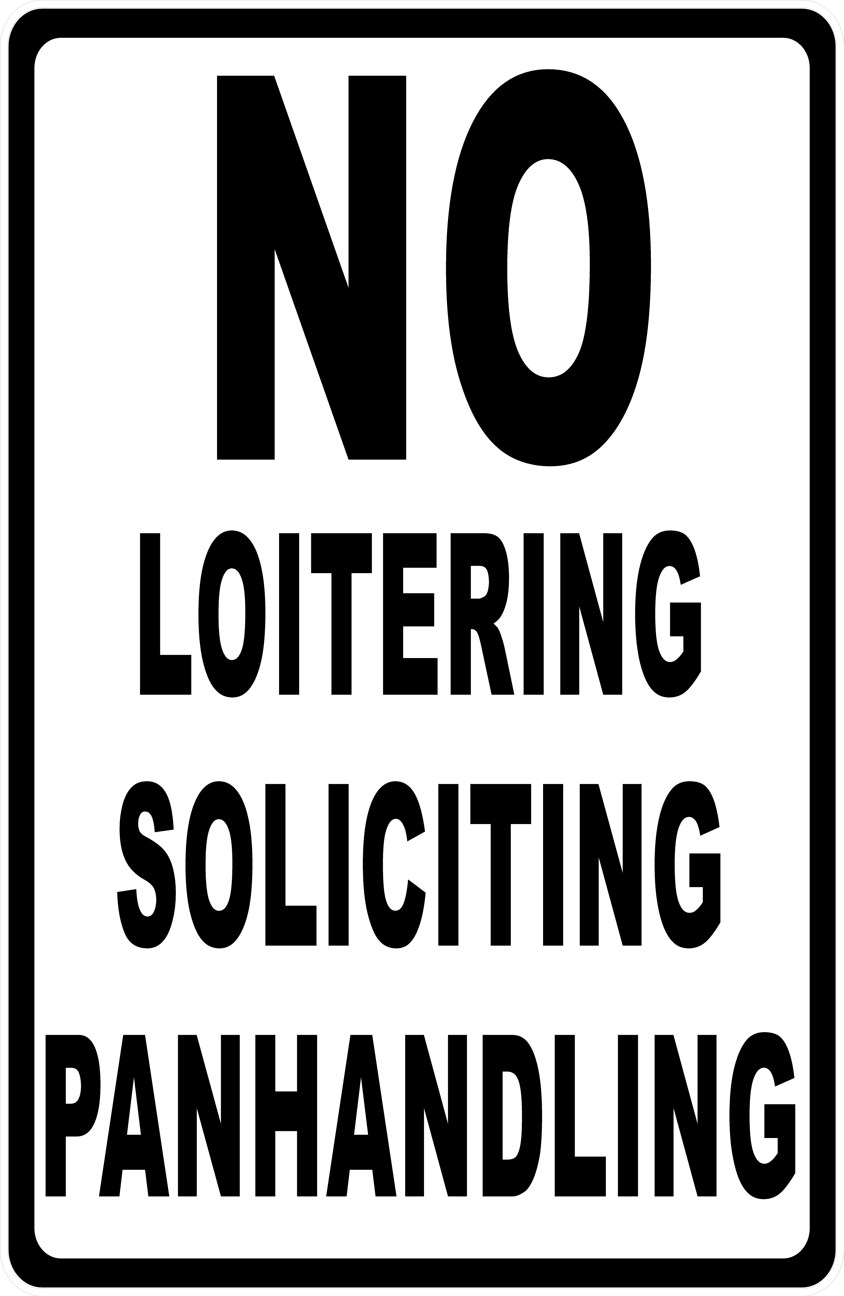 No Loitering Signs Printable