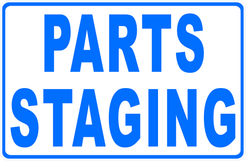 Parts Staging Warehouse Sign – signs by salagraphics