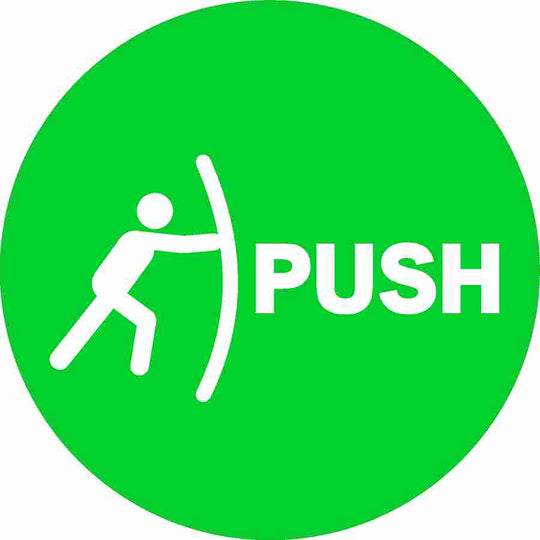 Push Pull Decal Multi-Pack – Signs by SalaGraphics