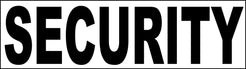 Security Vehicle Magnet – signs by salagraphics