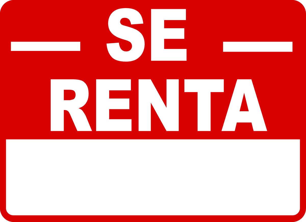 Apartment for Rent Sign Customizable – Signs by SalaGraphics